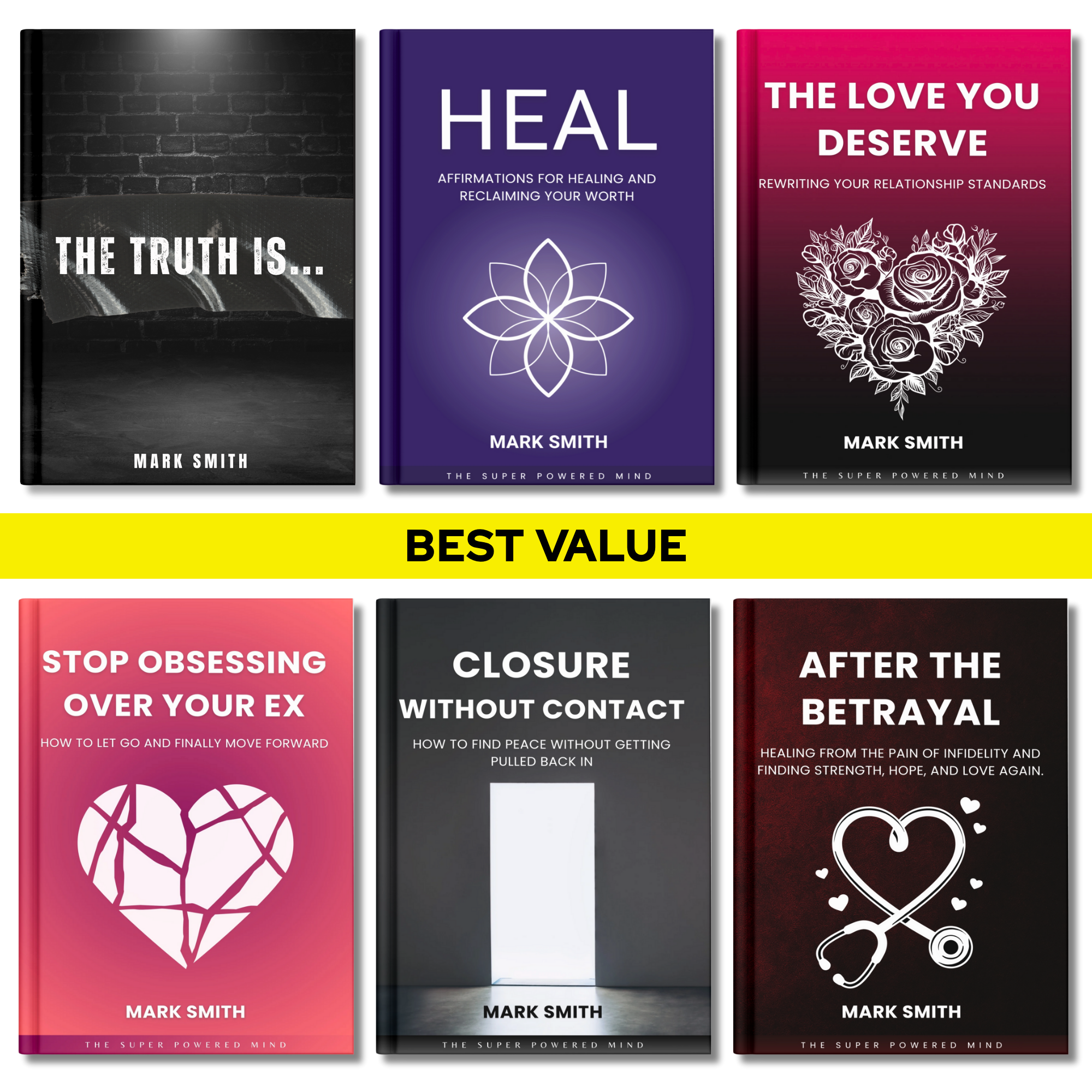 6 Book Bundle - eBook (Digital Download) - The Super Powered Mind
